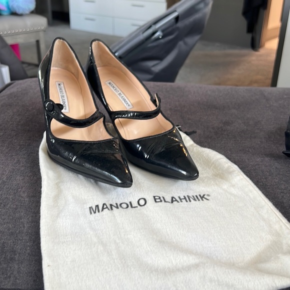 Manolo Blahnik | Shoes | Manolo Blahnik Mary Janes | Poshmark